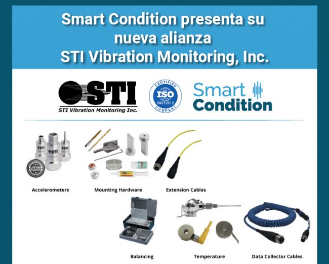 Smart Condition presenta su nueva alianza STI Vibration Monitoring, Inc. – Smart Condition
