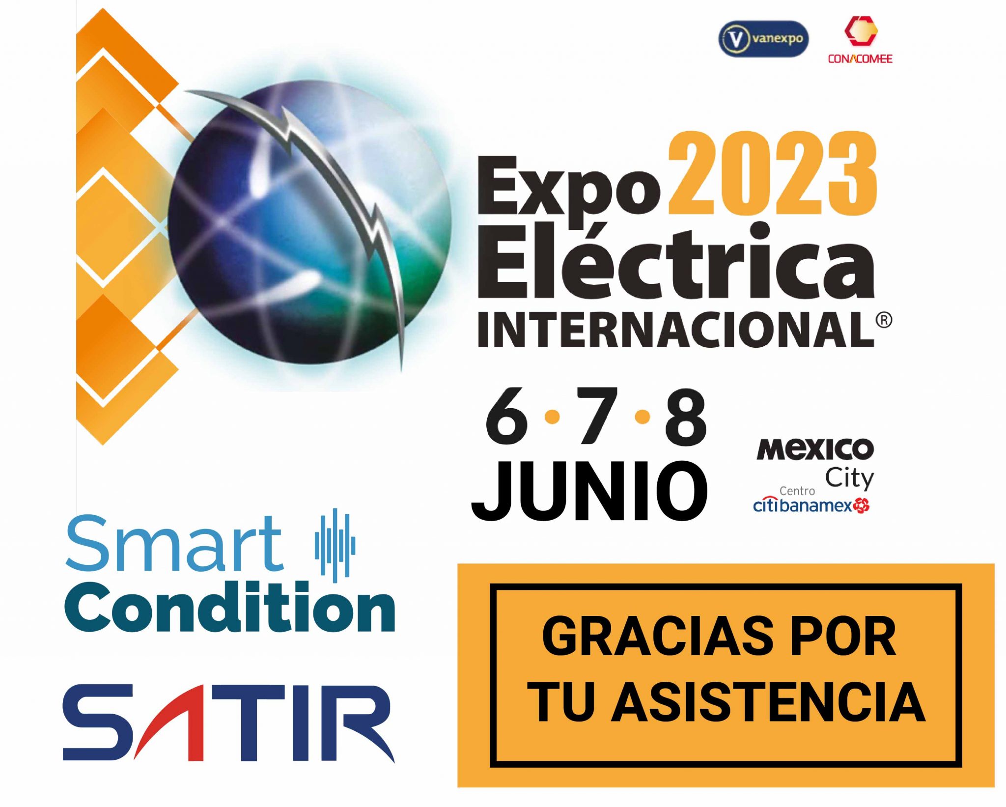 Gracias por tu asistencia a la Expo Eléctrica Internacional 2023 – Smart Condition